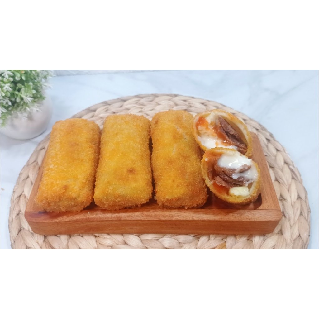 Jual Risol Kebab Risoles isi Daging Kebab 1 Box isi 10 | Shopee Indonesia