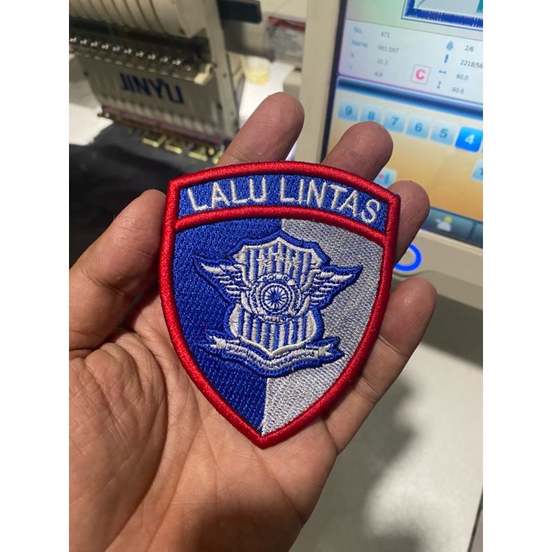 Jual BORDIR LOGO ATRIBUT POLRI LANTAS TERBARU 2024 READY STOK | Shopee ...