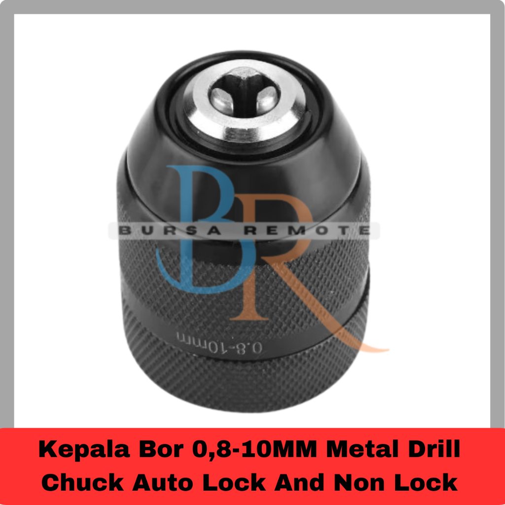 Jual Kepala Bor 0,8-10MM Metal Drill Chuck Auto Lock And Non Lock ...