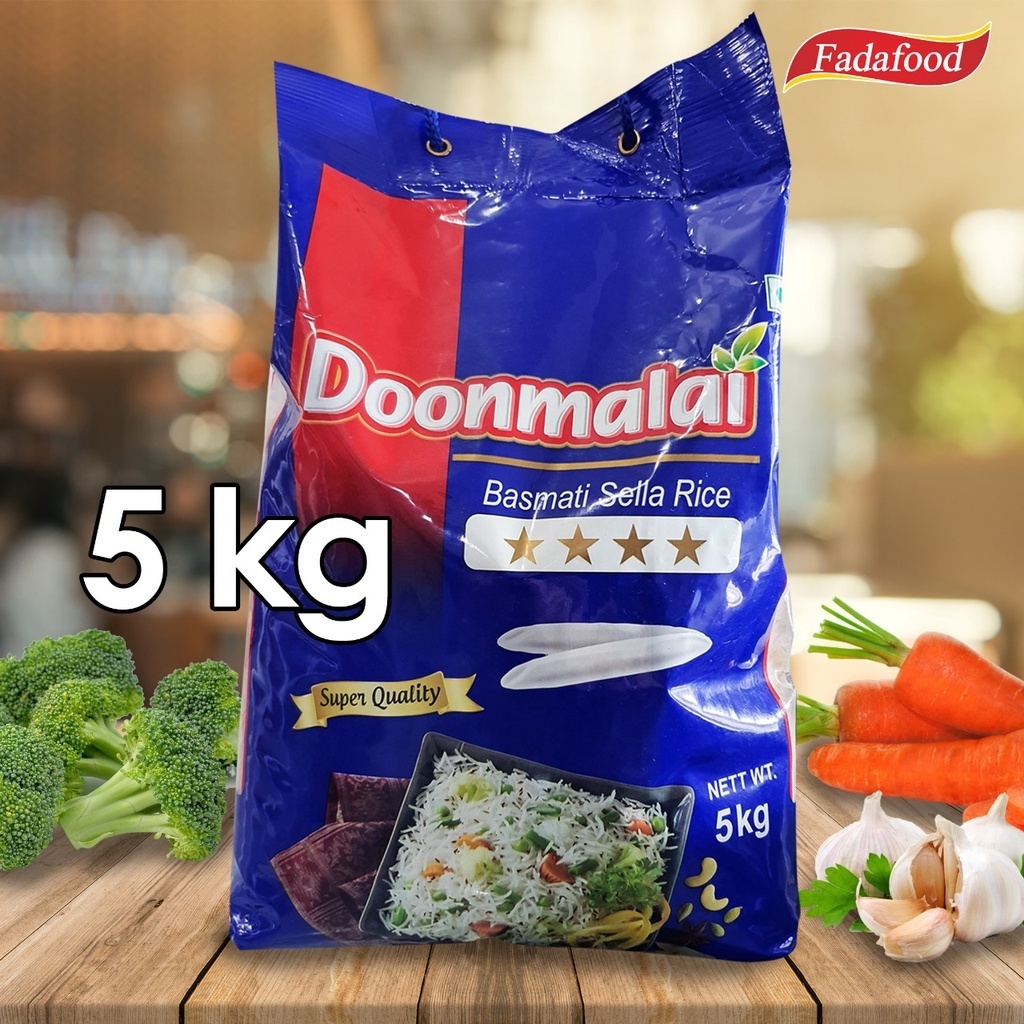 Jual Sella Rice Beras Basmati Doonmalai 5kg Asli Original / Masakan ...