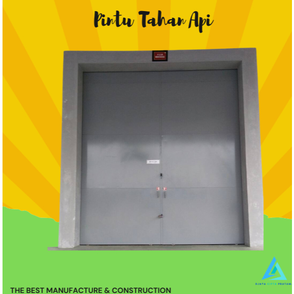 Jual Pintu Besi Tahan Api SNI Geser | Shopee Indonesia