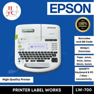 Jual Printer Label Epson LW-700 Label Work / Printer Barcode QR Code LW ...