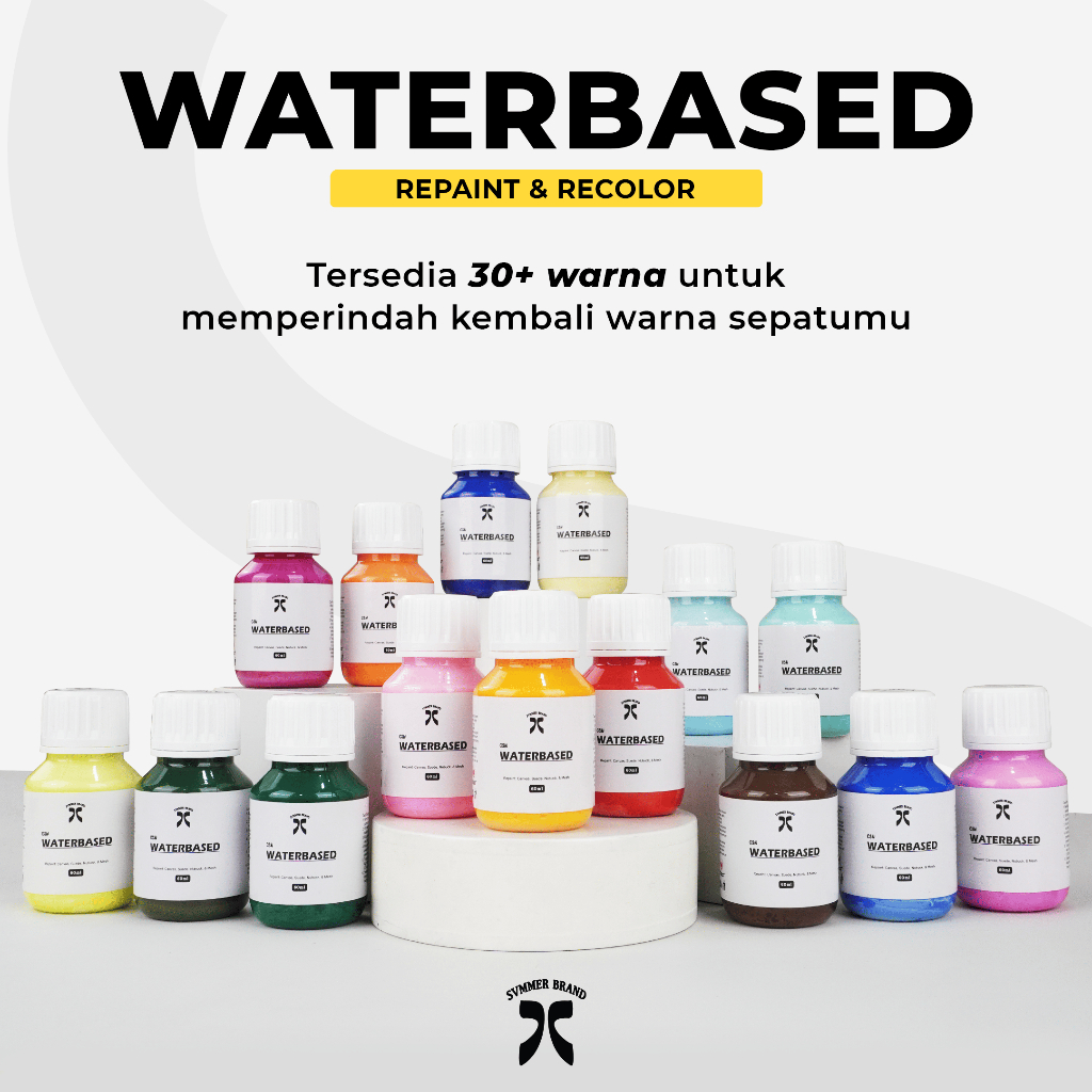 Jual SVMMER SHOES CARE - Waterbased Cat Sepatu Kanvas Repaint Tas Topi ...