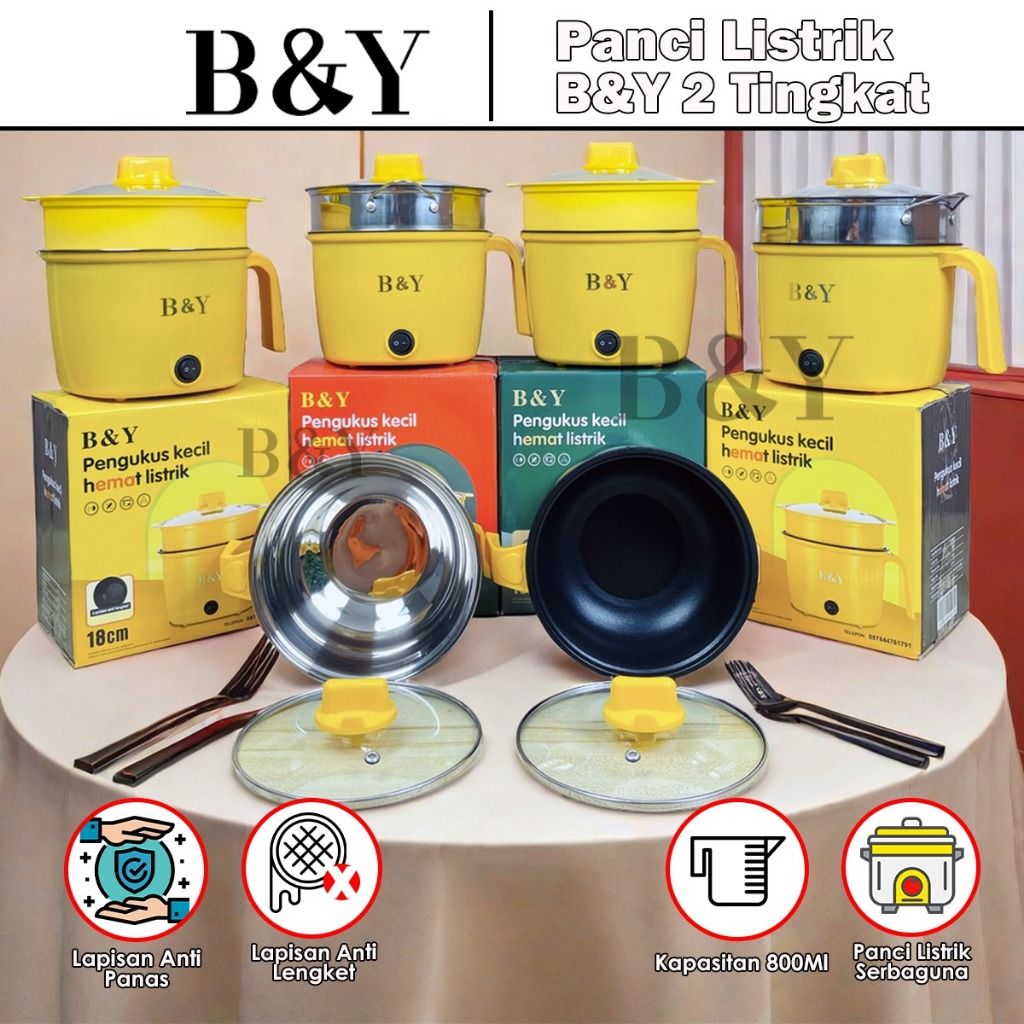 Jual Panci Masak Elektrik Anti Lengket / Panci Masak Elektrik Portable ...