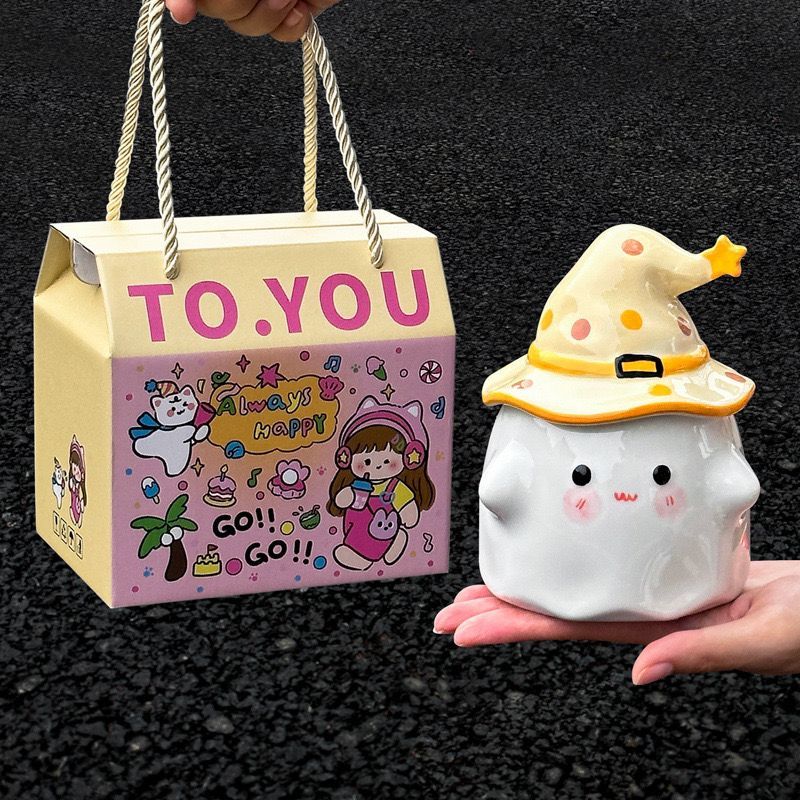Jual Cutesy Mug + Gift Box / Hadiah Ulang Tahun Gelas Keramik Ceramic ...