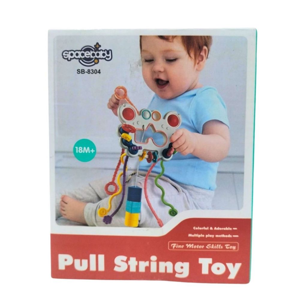 Jual mainan edukasi anak 5 in 1 spacebaby SB8304 ( pull string toys ...