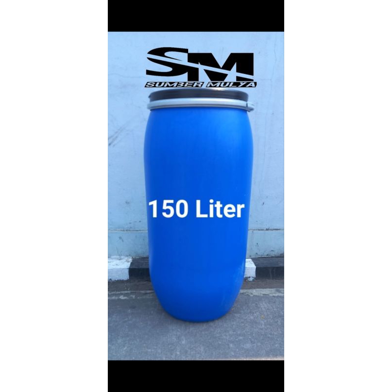 Jual Drum Plastik/Tong Plastik/Tong Sampah 150 Liter | Shopee Indonesia