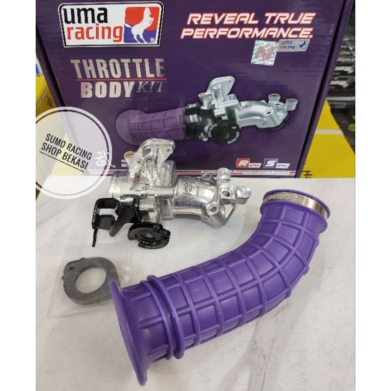 Jual THROTTLE BODY TB UMA RACING PLUS VELOCITY VARIO 125 / VARIO 150 ...