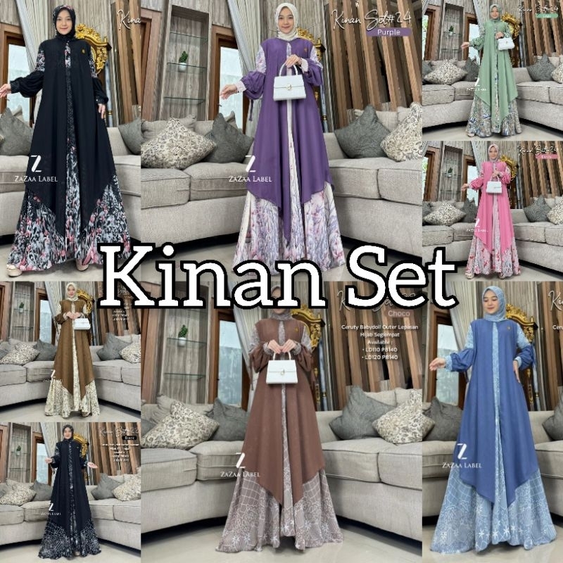 Jual KINAN SET 24 | KINAN SET 22 | KINANTI SET HIJAB LD110 & LD120 (LABEL SAVNA) | SET OUTER ...