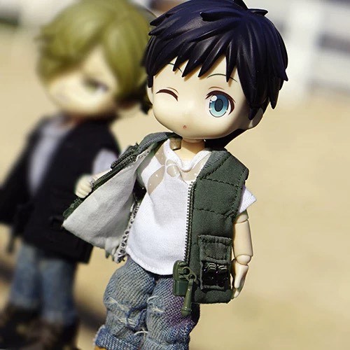 Jual Nendoroid doll Outfit / Premium Vest Jacket | Shopee Indonesia