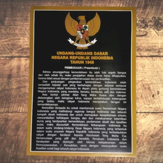 Jual poster uud 1945 poster undang undang dasar | Shopee Indonesia