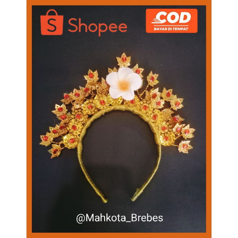 Jual Mahkota bando tari bali kamboja permata | Shopee Indonesia