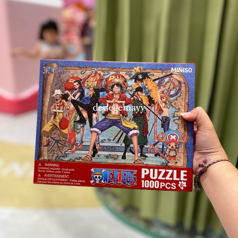 Jual Miniso x One Piece - Puzzle One Piece 1000 pcs Straw Hat Crew ...