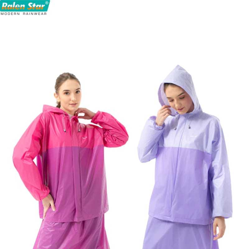 Jual Jas Hujan Rok Muslimah Valencia Ralen Star RS 66007 / Rainwear ...