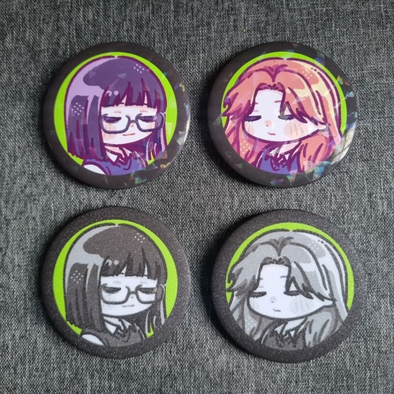 Jual [Chiimaru / @shiya_tan00] Pin Badge Mitsuki Aya MitsuAya / The Guy ...