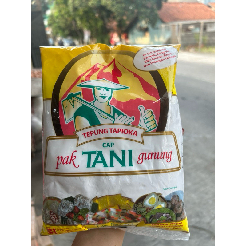 Jual Tepung Tapioka Cap Pak Tani Gunung 500 gram | Shopee Indonesia