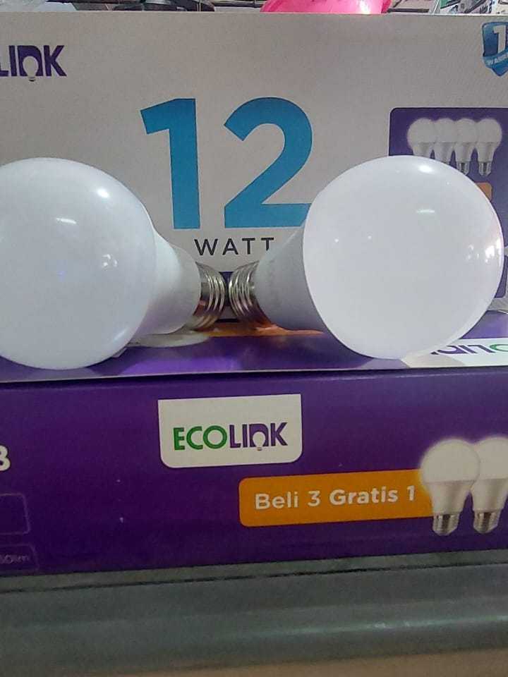 Jual LED BULB ECOLINK 12W BELI 3 GRATIS 1 | Shopee Indonesia