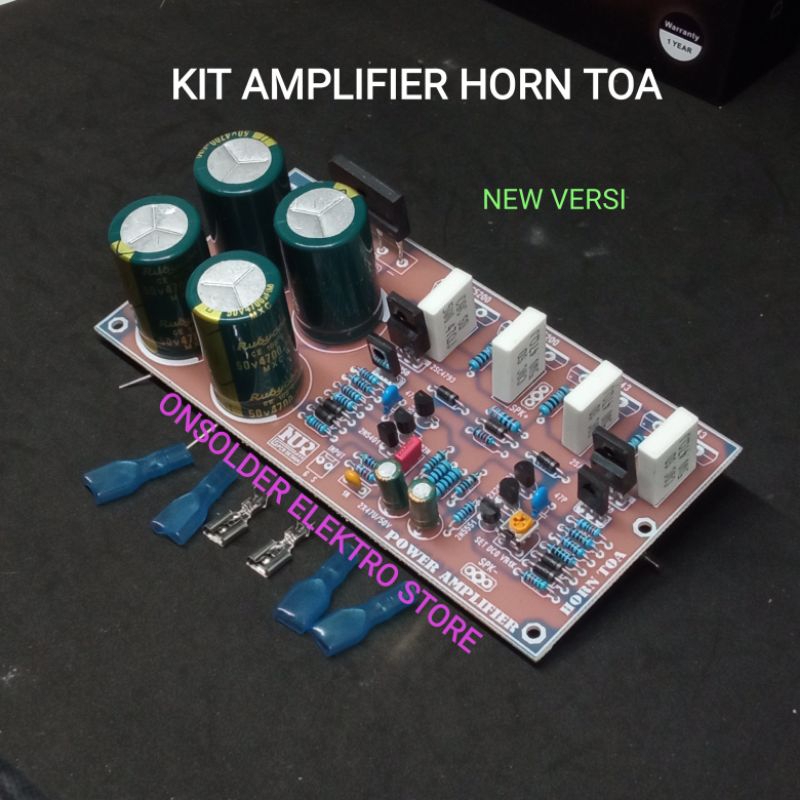 Jual Driver Ampli Toa versi Baru fitur PCB PSU Elco dan dioda | Shopee ...