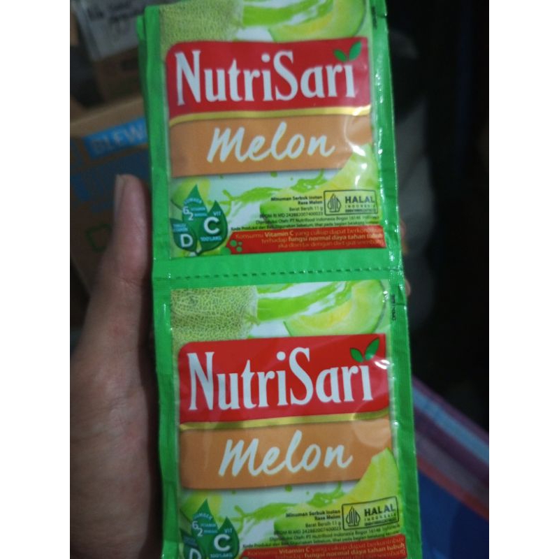 Jual Nutrisari Melon Rentengan Isi 10 Sachet | Shopee Indonesia