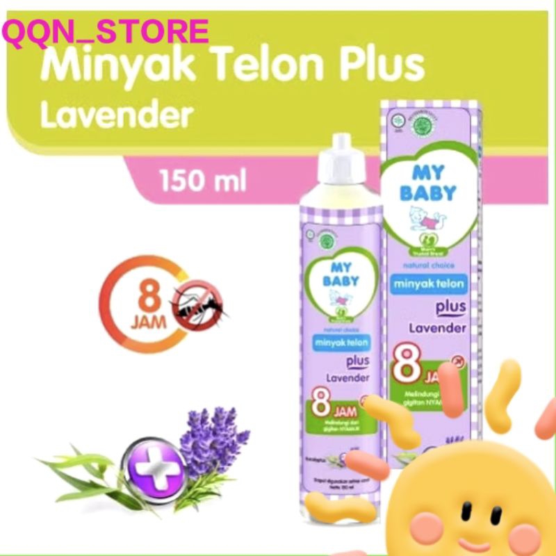 Jual My Baby Minyak Telon Lavender 150 ml | Shopee Indonesia