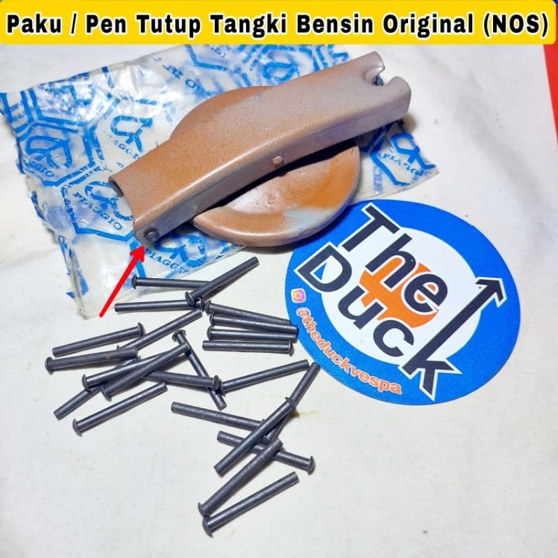 Jual Paku Klem Pen Tutup Tangki Original NOS Vespa Super Sprint VBB VNB ...