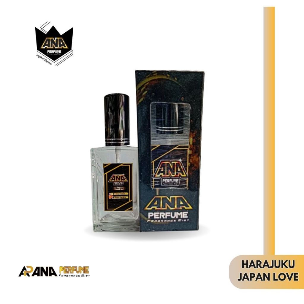 Jual HARAJUKU JAPAN L0VE SUPER PREMIUM BY ANA PERFUME - PERFUME WANITA ...