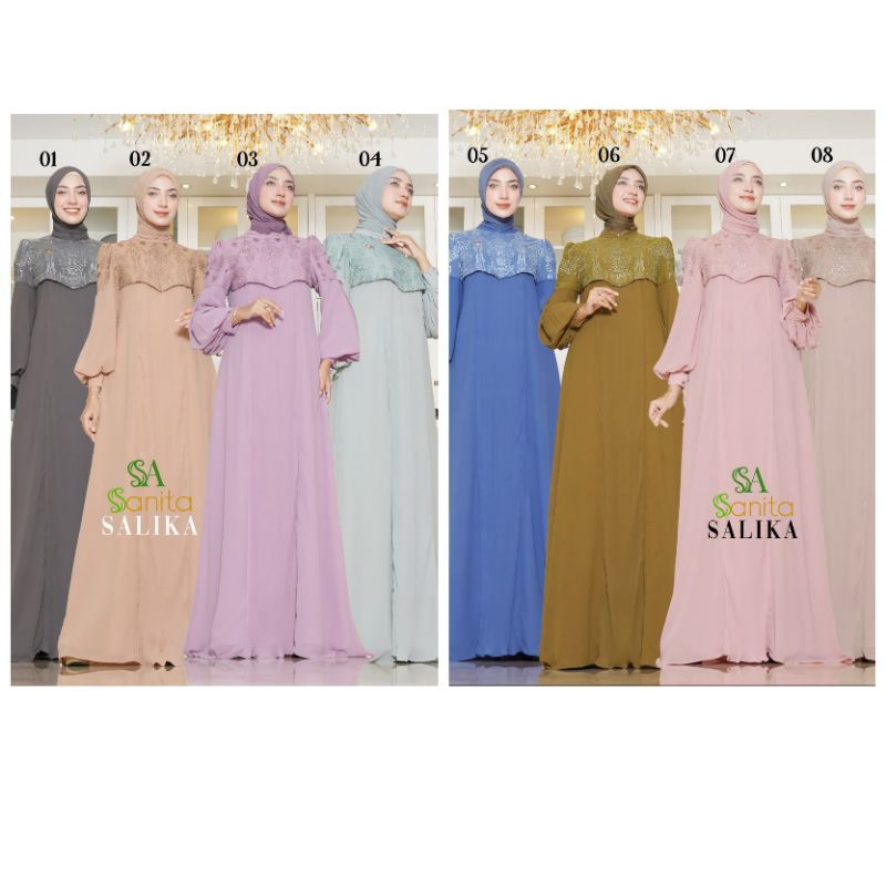 Jual GAMIS SALIKA BY SANITA(only dress) | Shopee Indonesia