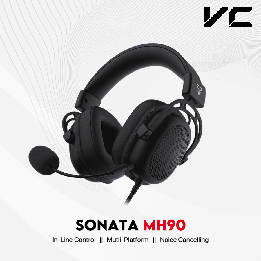 Jual FANTECH SONATA MH90 HEADPHONE HEADSET GAMING MH 90 3.5mm | Shopee ...
