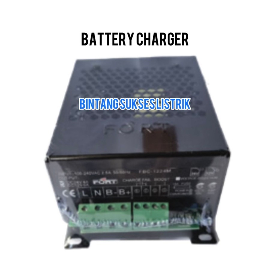 Jual ORIGINAL Battery Charger FBC-1224M 100-240vac / 50HZ Baterai panel ...