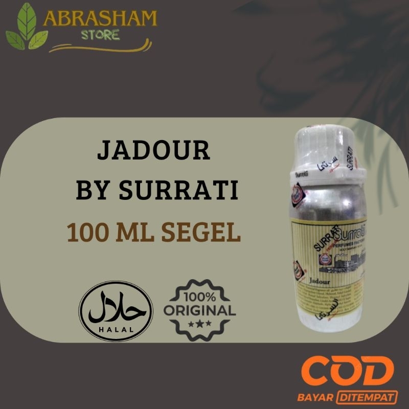 Jual Parfum Surrati 100 ML Segel JADOUR SURRATI Perfume Saudi Arabia ...