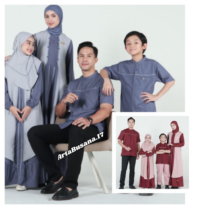 Jual SARIMBIT NIBRAS TERBARU RAYYA SERIES BELLA BURGUNDY & ROYAL NAVY ...