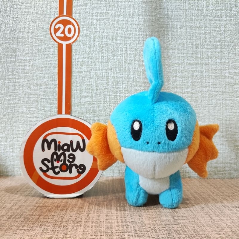 Jual Boneka Pokemon Mudkip Ikan Lumpur Original Pokemon Center Plush ...
