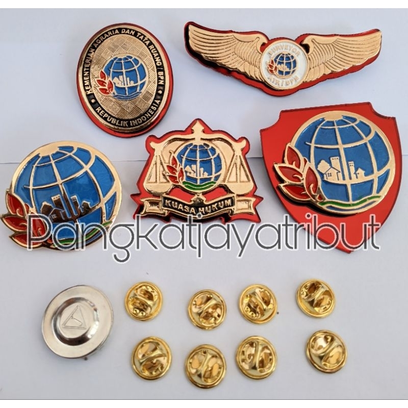 Jual PIN ATRIBUT WING ATR BPN BARET ATR BPN WING ATR BPN KUASA HUKUM ...
