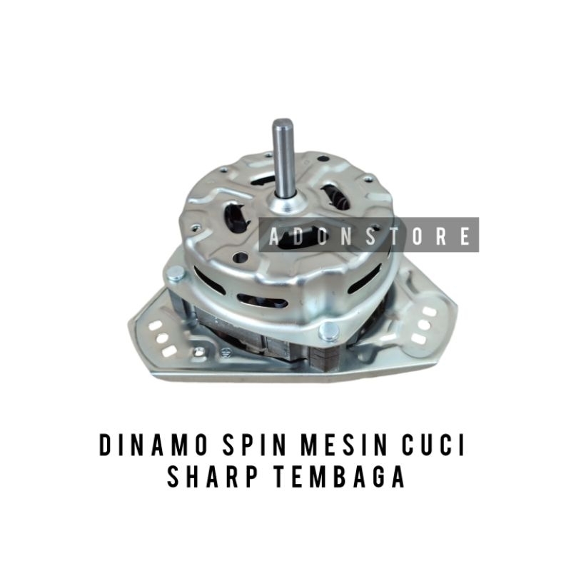 Jual DINAMO SPIN SHARP MESIN CUCI / MOTOR PENGERING MESIN CUCI SHARP ...