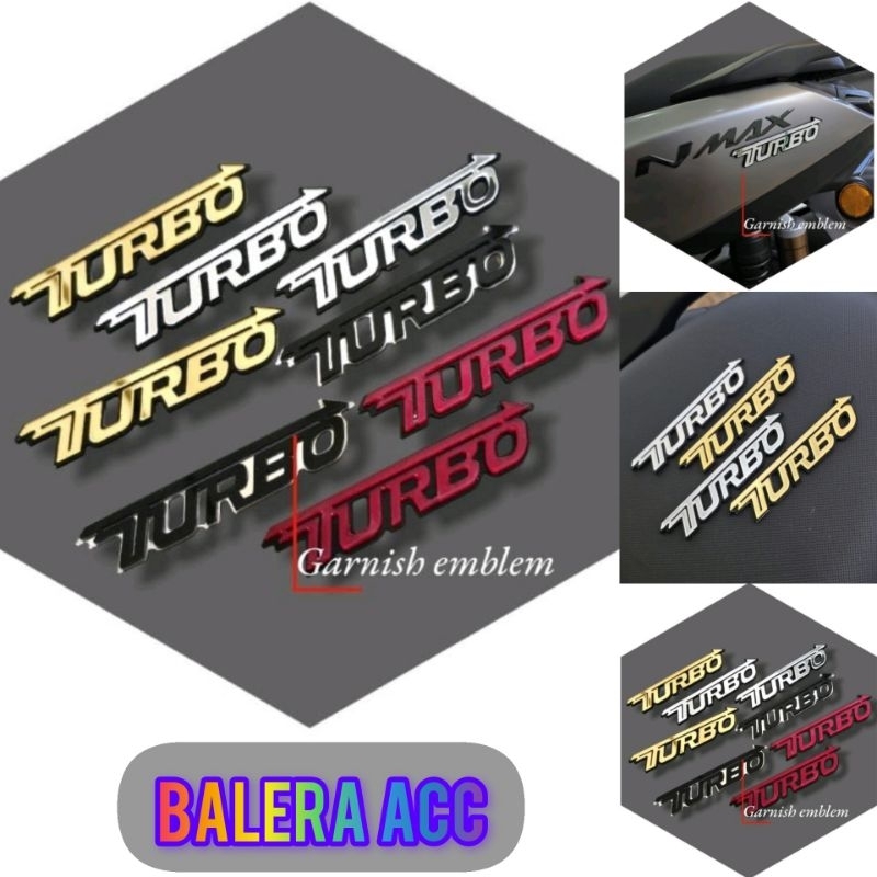Jual Emblem Logo Nmax Turbo 2024 garnish Logo Turbo emblem Yamaha New ...