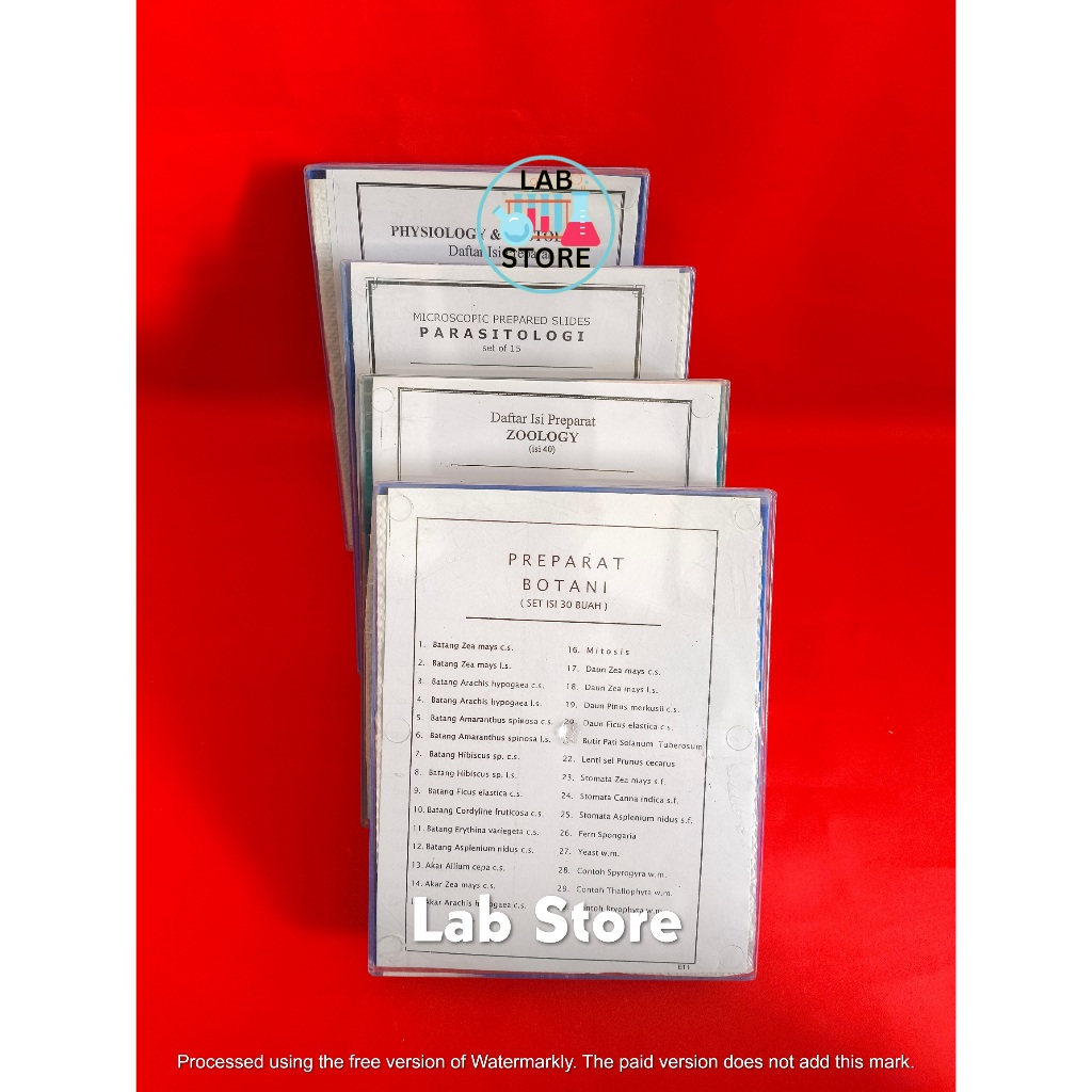 Jual Preparat Zoologi / Preparat Botani / Preparat Biologi / Preparat ...