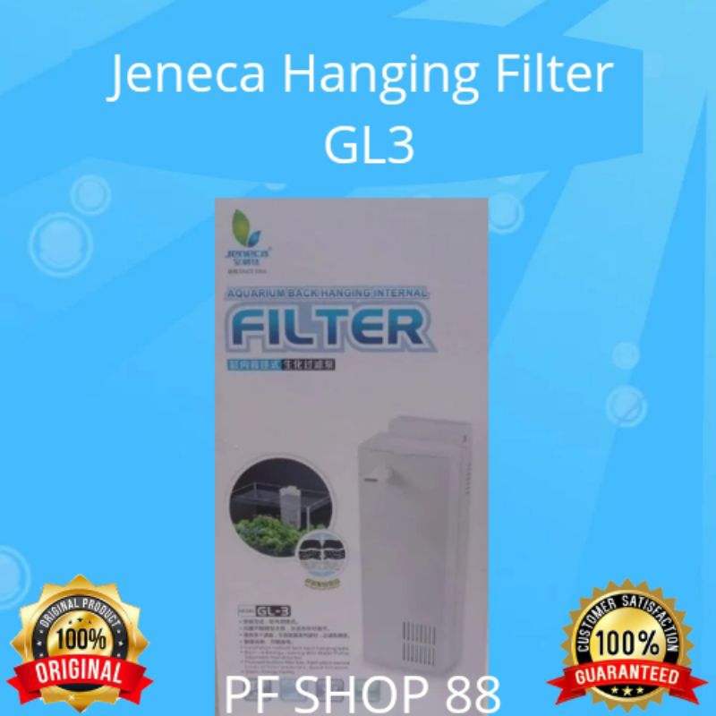 Jual Jeneca Hanging Filter GL3 filter gantung akuarium aquascape ...