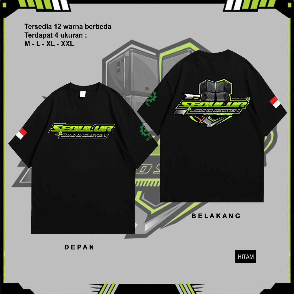 Jual KAOS SOUND SYSTEM - SEDULUR SOUND SYSTEM - BOLONE TUKANG SOUND ...