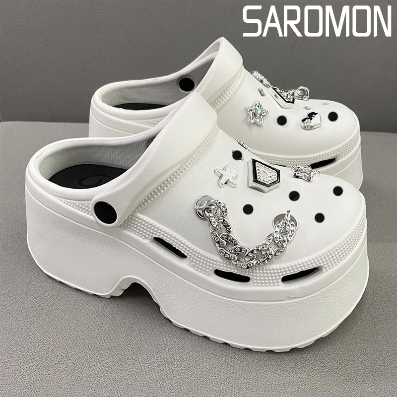 Jual SAROMON(Surabaya) Sandal Kodok Wanita Kekinian Wedges Fuji Sandal ...