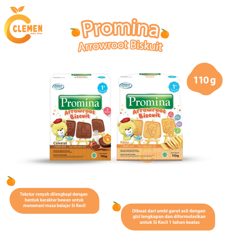 Jual Promina Arrowroot Biskuit (12+ Bulan) 110gr | Shopee Indonesia