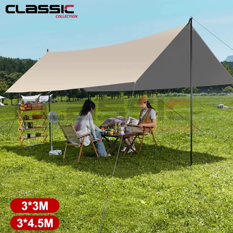 Jual 【COD】Paket Lengkap Flysheet Tenda Dome 3x4.5 waterproof Anti UV ...