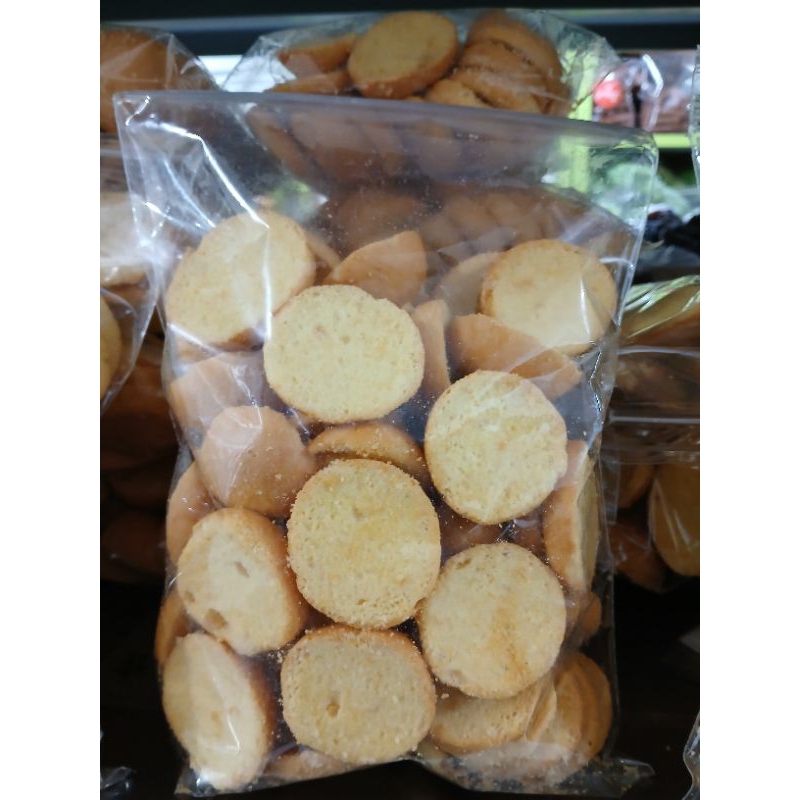 Jual ROTI BAGELAN BULAT roti kering camilan gurih manis snacks cemilan ...