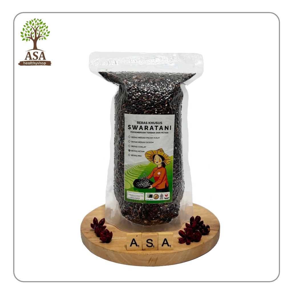 Jual Beras Hitam Organik 1Kg | Shopee Indonesia
