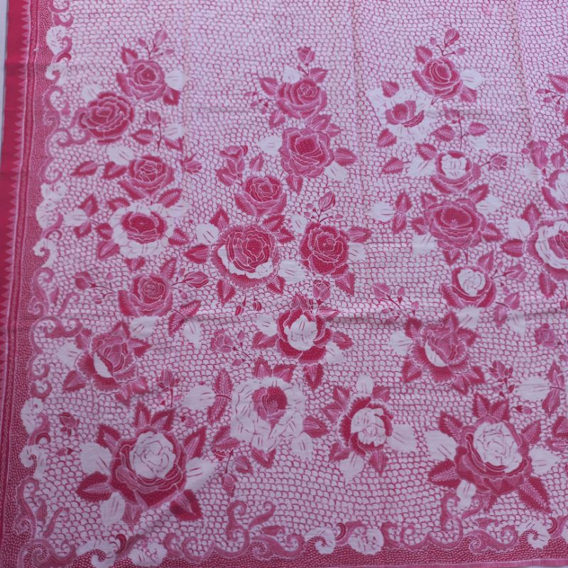 Jual batik tulis ciwaringin cirebon motif mawar grinsing | Shopee Indonesia