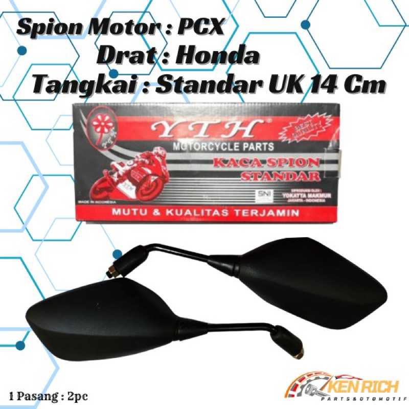 Jual Kaca Spion Motor Honda PCX KUALITAS ORI Pcx 150 Dan Pcx 160 ...