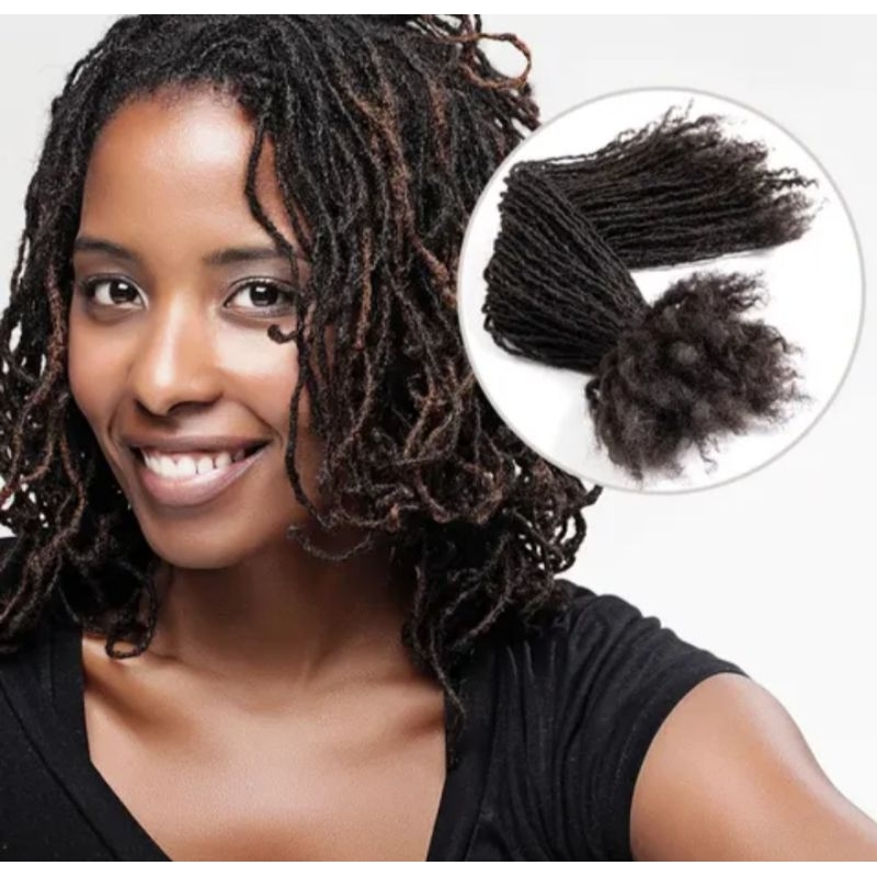 Jual REALISTIC Rambut Gimbal Rambut Sambung Reggae Rambut Gimbal ...