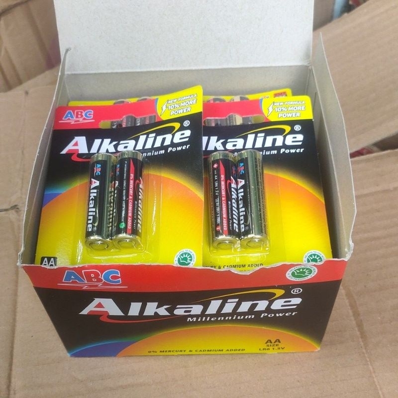 Jual Baterai Alkaline AA 1 Box (2x24) Batrai Alkaline | Shopee Indonesia