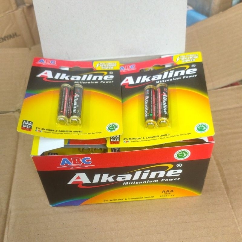 Jual Alkaline AAA 1Box (2x24pcs) Batrai Alkaline A3 | Shopee Indonesia