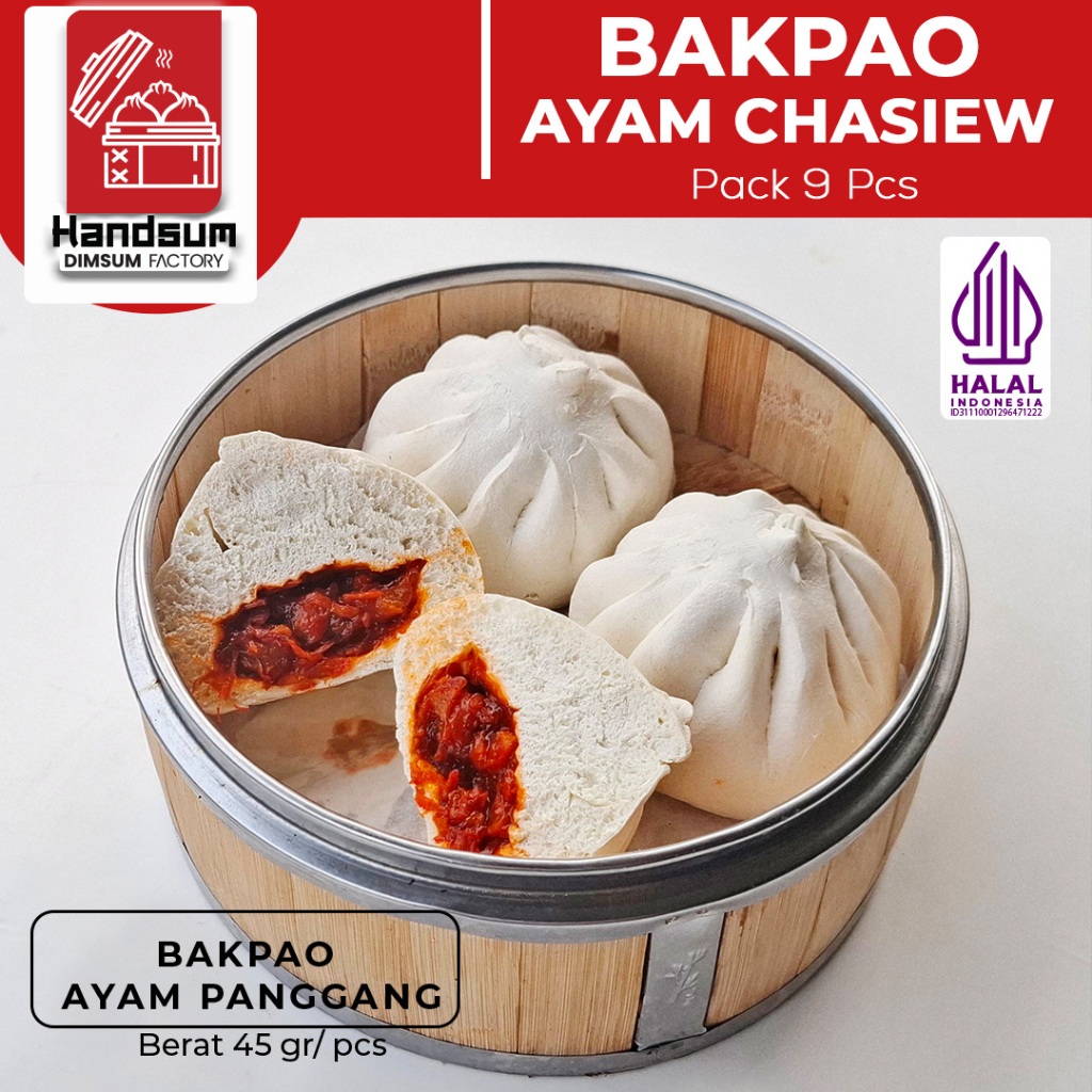 Jual Bakpao Ayam Chasiew Frozen Handsum | Shopee Indonesia
