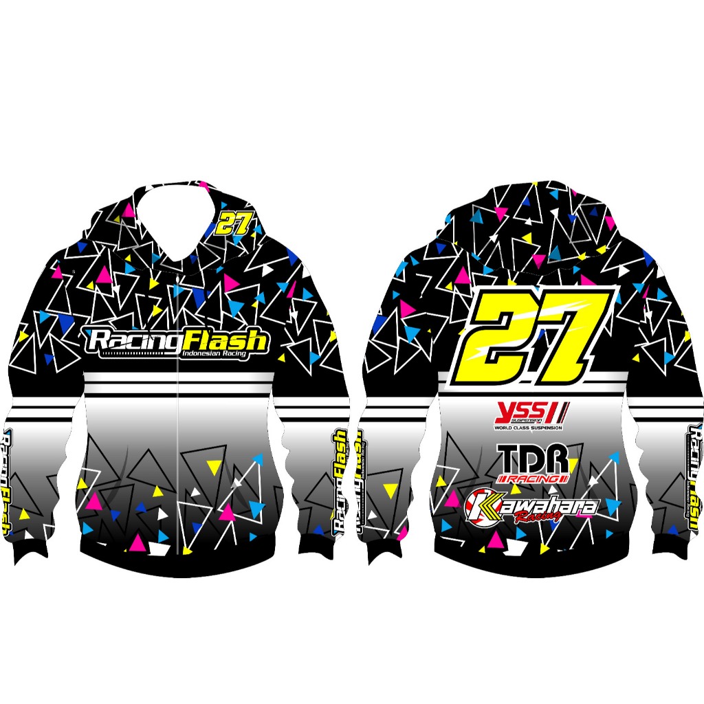 Jual Jaket racing jaket /jaket racing flash | Shopee Indonesia